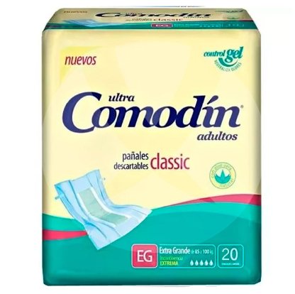Comodín Recto básico Clásico Talle XG x 20 u.