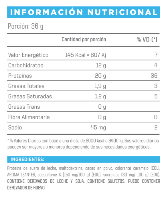 100% WHEY ENA (2 LB) - PROTEINA CONCENTRADA