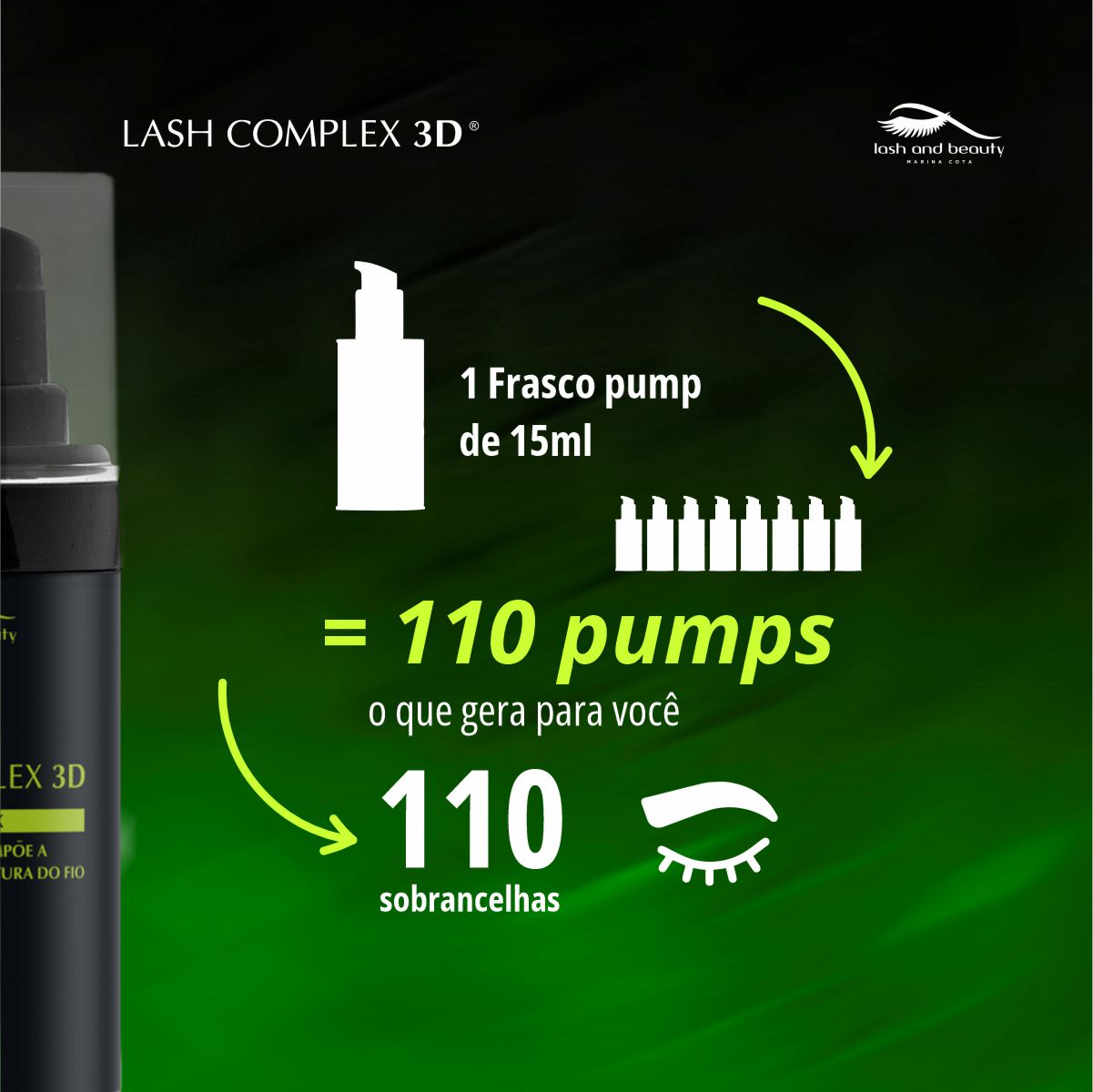 Kit Lash Complex 3D Lash and Beauty - Reconstrução e Volume