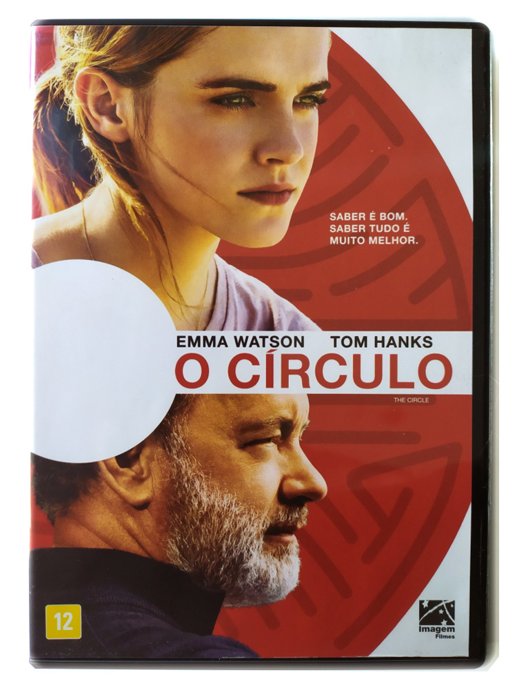DVD O Círculo Emma Watson Tom Hanks Karen Gillan John Boyega Original ...