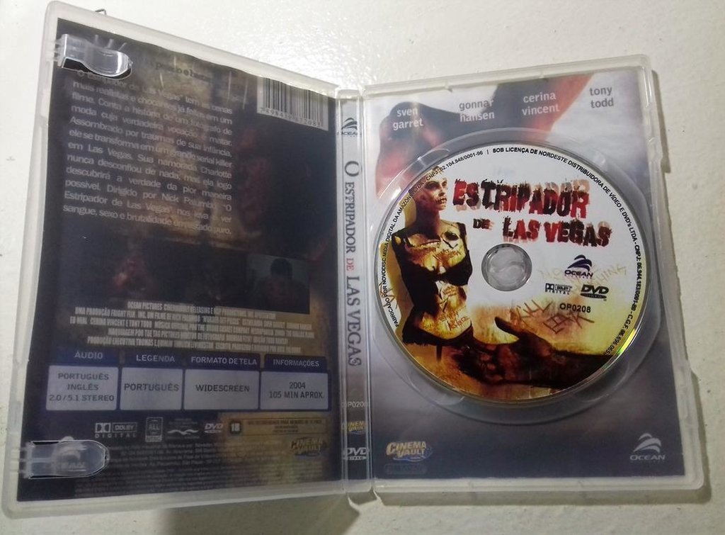 Dvd O Estripador de Las Vegas Original Murder-Set-Pieces Sven Garrett ...