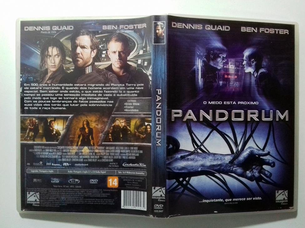 Dvd Pandorum Dennis Quaid Ben Foster Cam Gigandet Original