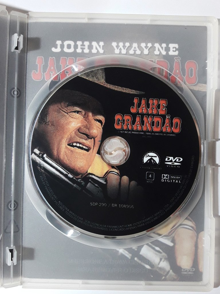 Dvd Jake Grandão John Wayne Original 1971