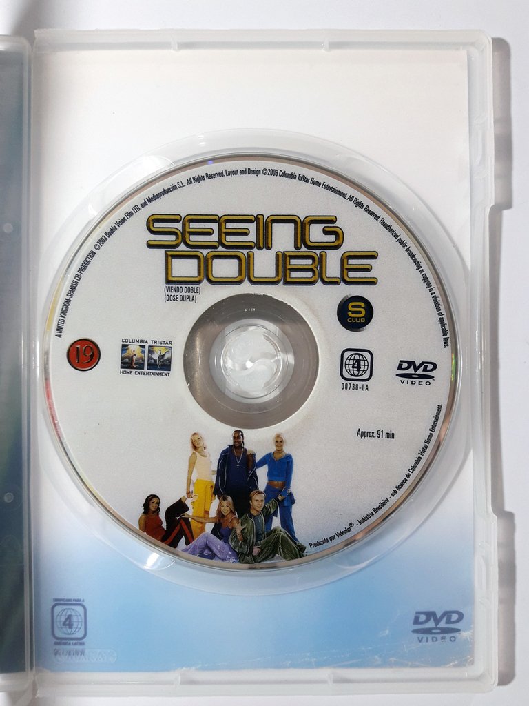 Dvd Dose Dupla S Club Seeing Double Tina Barrett Original