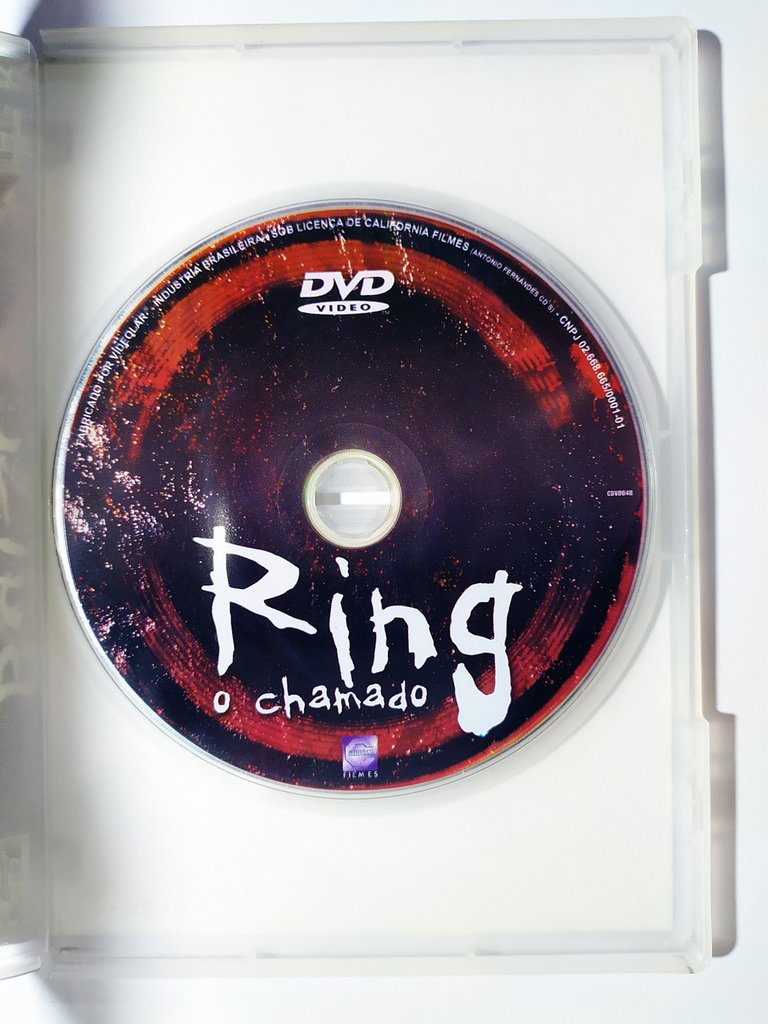 DVD Ring O Chamado Nanako Matsushima Hideo Nakata 1998 Original