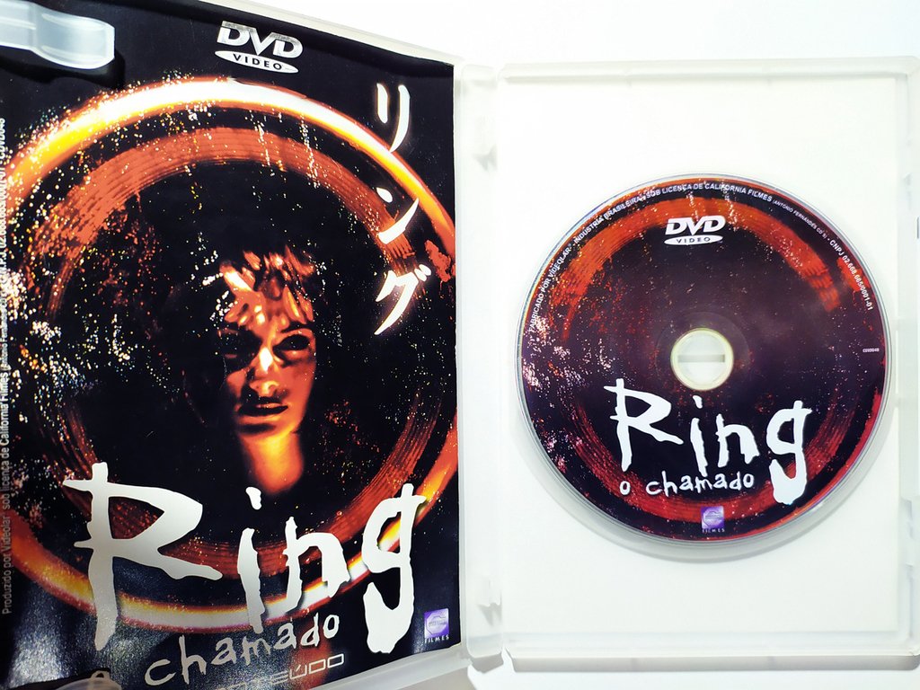 DVD Ring O Chamado Nanako Matsushima Hideo Nakata 1998 Original