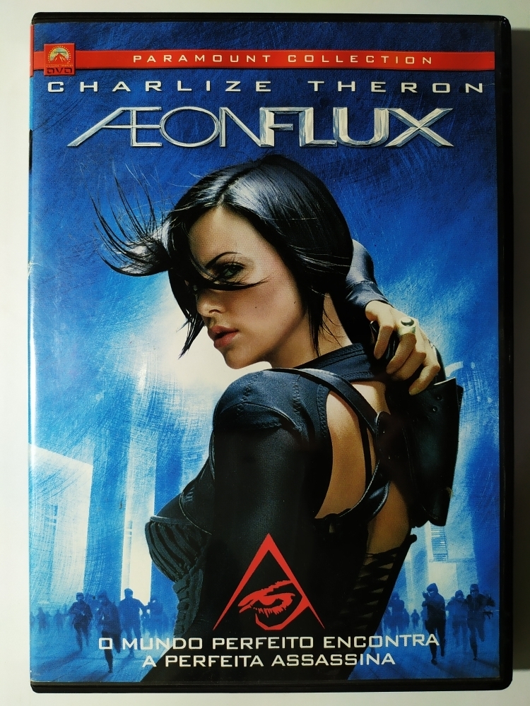 Dvd Aeon Flux Charlize Theron Marton Csokas Amelia Warner Original