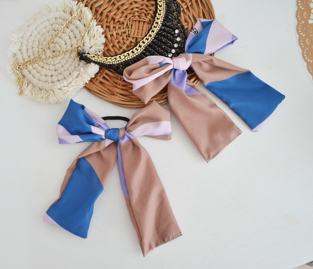 Moño Heart violeta - Comprar en Anbers