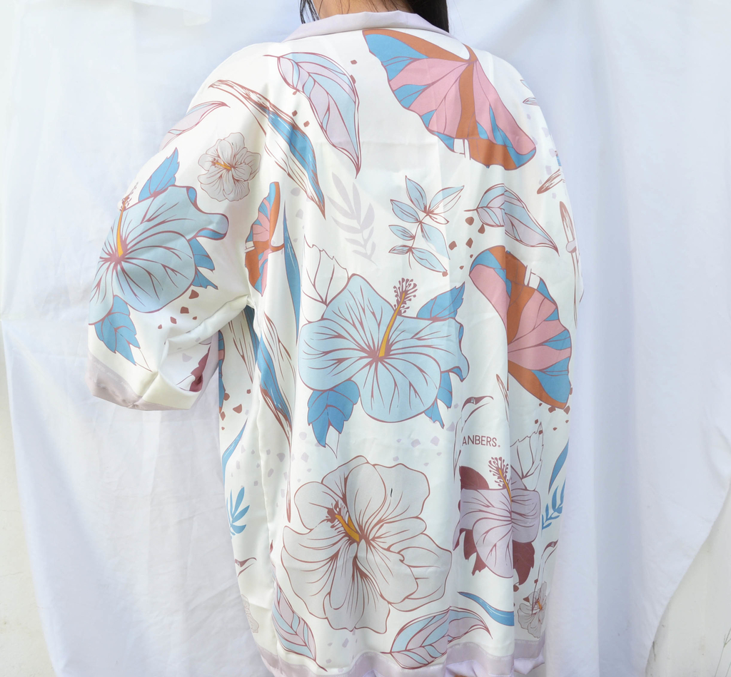 Kimono Aleli blanco - Comprar en Anbers