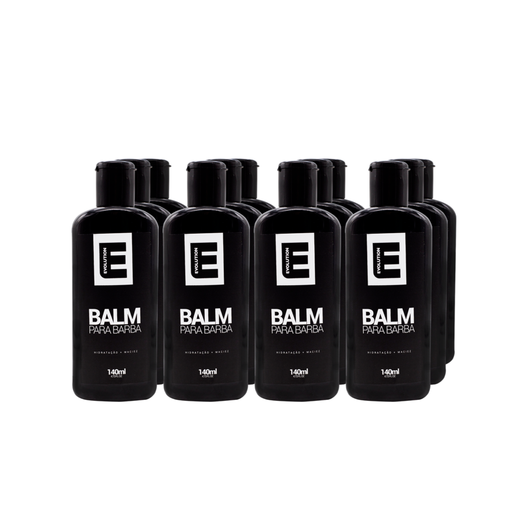 6 Unidades de Balm Evolution Barber - Balm para Barba Atacado