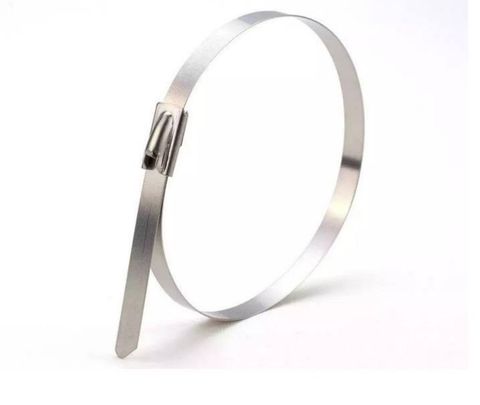 Precintos Metalicos Acero Inoxidable 46mm X 400mm X 10 Unid