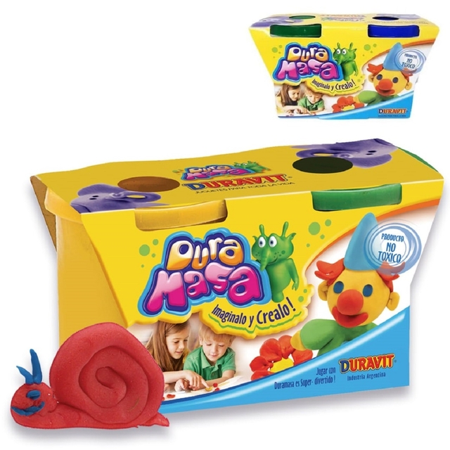 Juego Set De Masas Infantiles Pura Masa X 2 Unidades