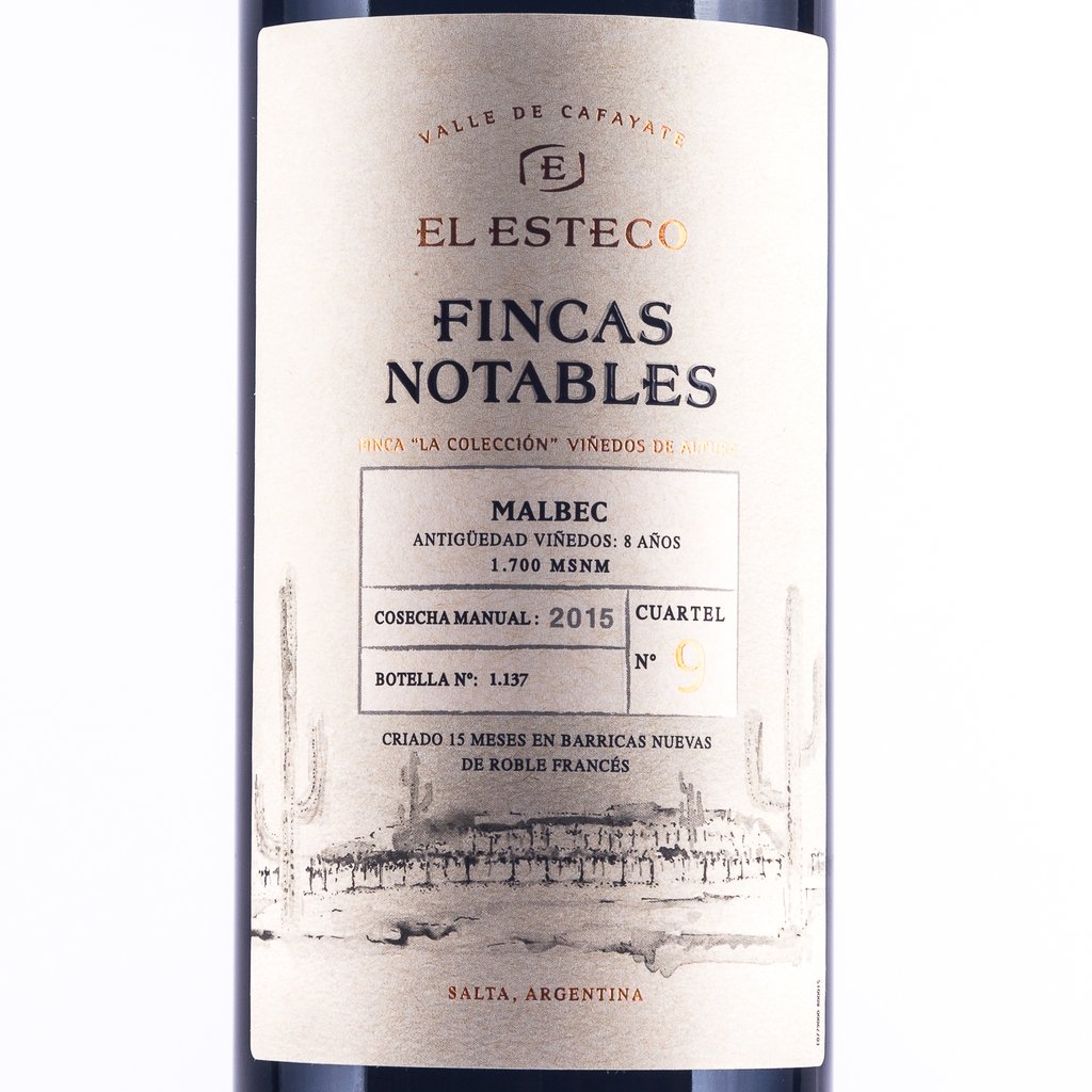 Fincas Notables Malbec - Comprar en Vinos del Norte