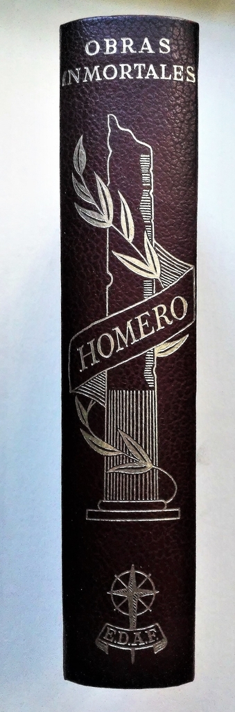 HOMERO OBRAS INMORTALES EDAF - LIBRERÍA EL FAROLITO