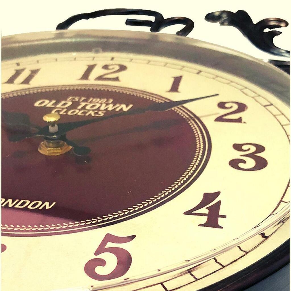 Relógio De Parede Estação De Trem Old Town Clocks London 1983 Verito