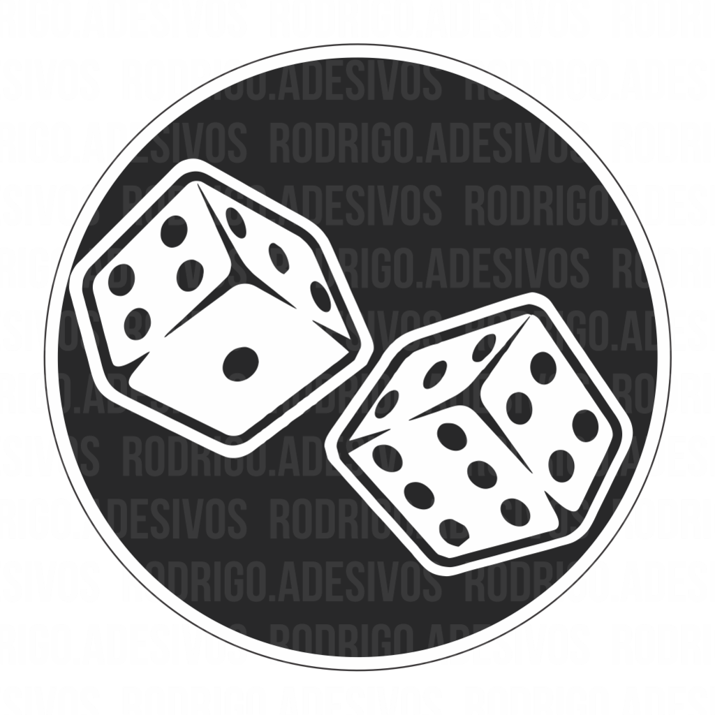 Dado - Comprar em Rodrigo Adesivos