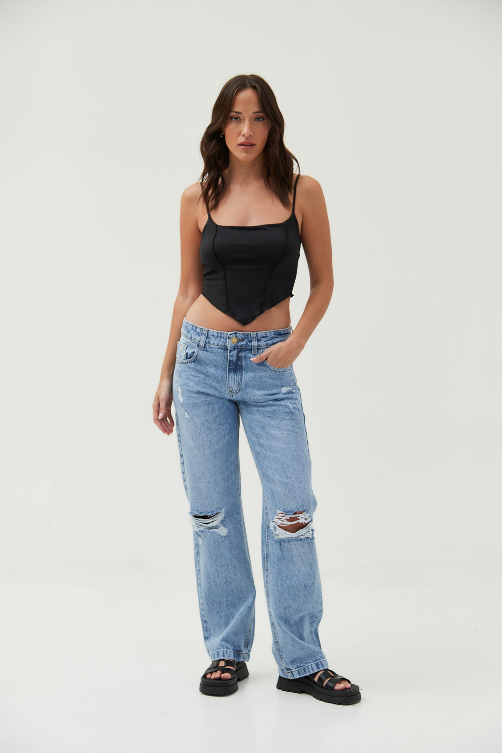 Comprar WIDELEG/ STRAIGHT LEG en OXBLOOD