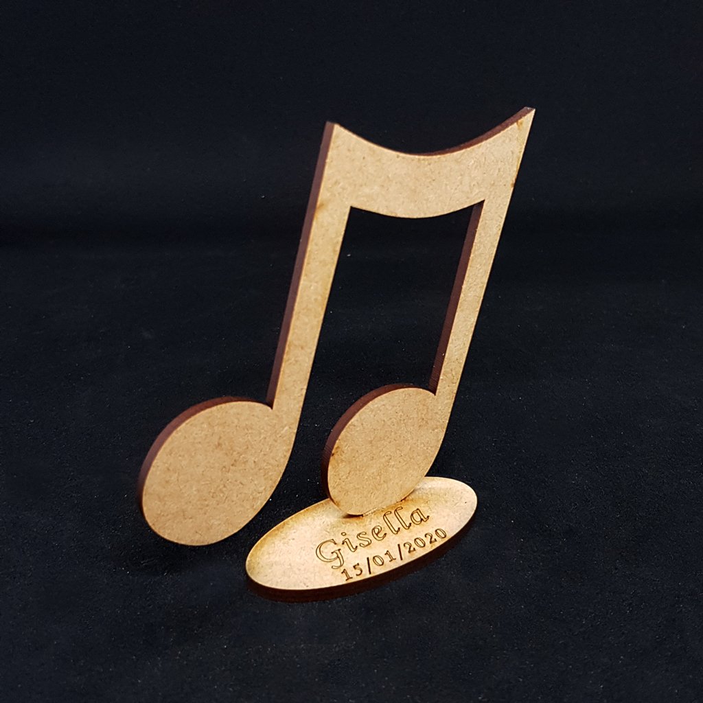 souvenir nota musical 001 - Basigns Laser SRL