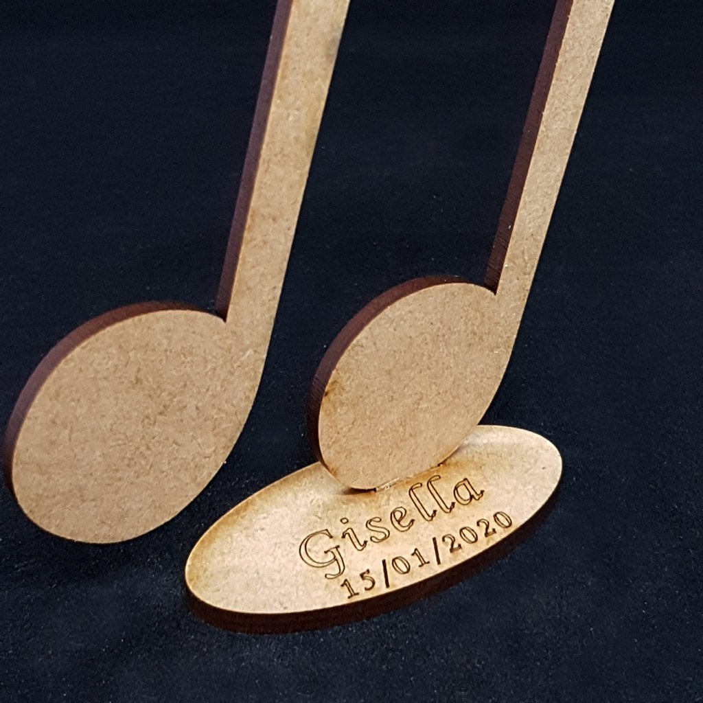 souvenir nota musical 001 - Basigns Laser SRL