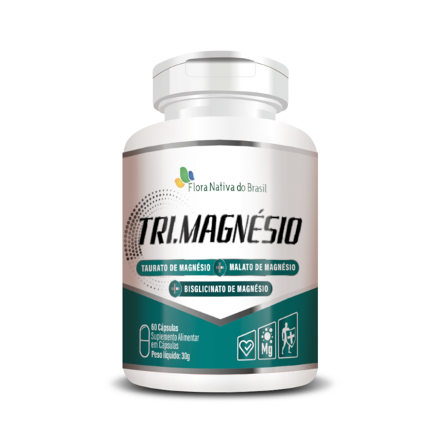 TRI MAGNÉSIO 60 CÁPSULAS