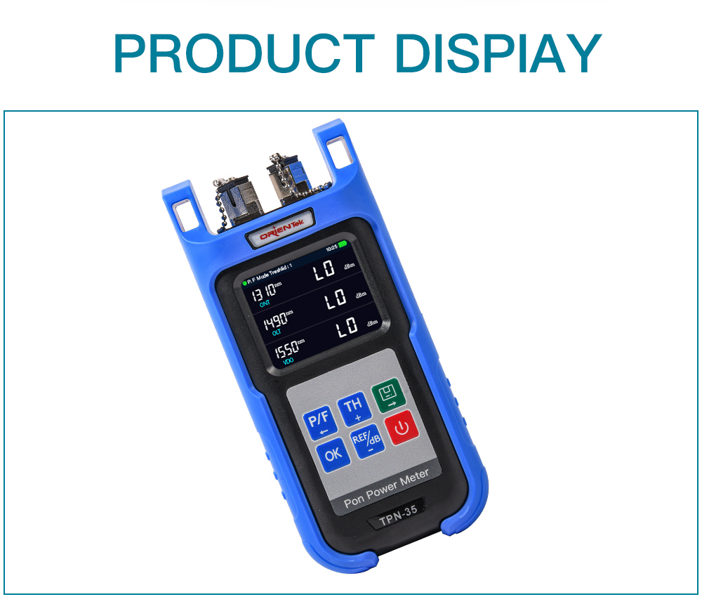 POWER METER PON ORIENTEK TPN-35 - VQZ INSTRUMENTOS