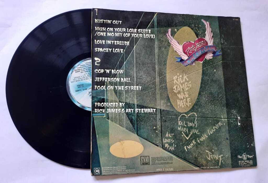 RICK JAMES - BUSTIN' OUT OF L SEVEN - Spectro Records