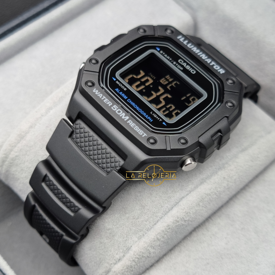 RELOJ CASIO W-218H-1BVDF ORIGINAL - La Relojería