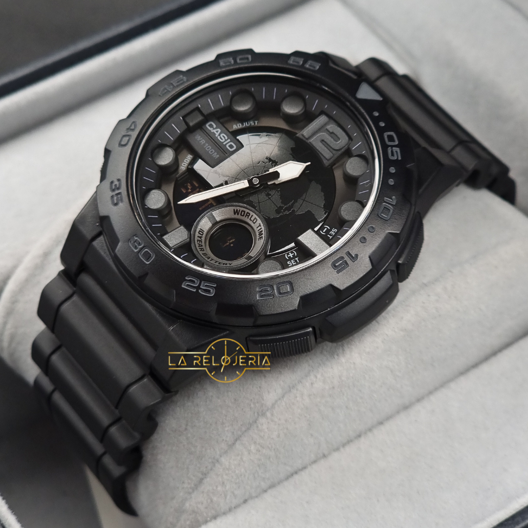 RELOJ CASIO AEQ-100W-1BVDF ORIGINAL - La Relojería