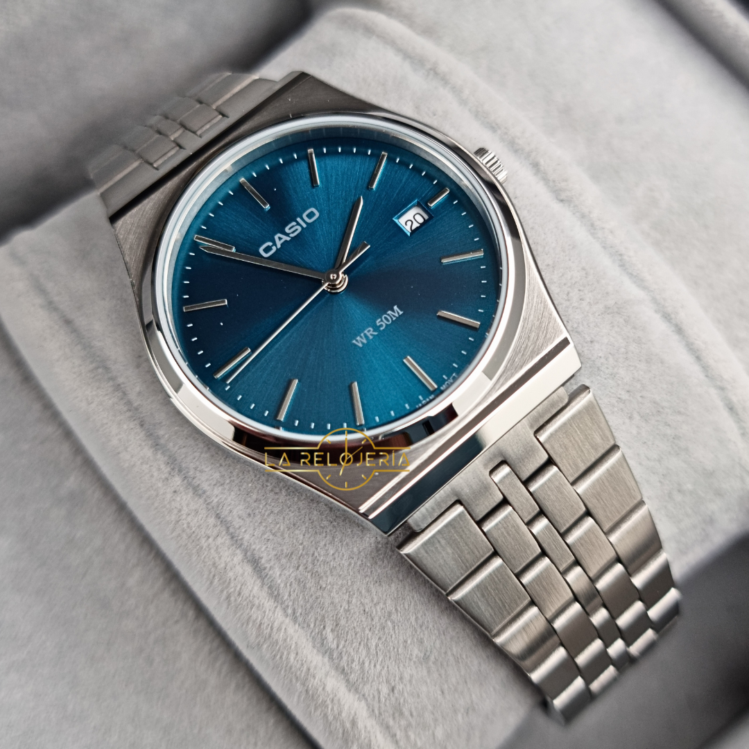 RELOJ CASIO MTP-B145D-2A2VDF ORIGINAL - La Relojería