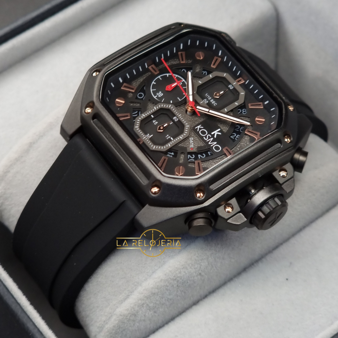 RELOJ KOSMO DOBLE CORREA K4189 CRONOGRAFOS ORIGINAL