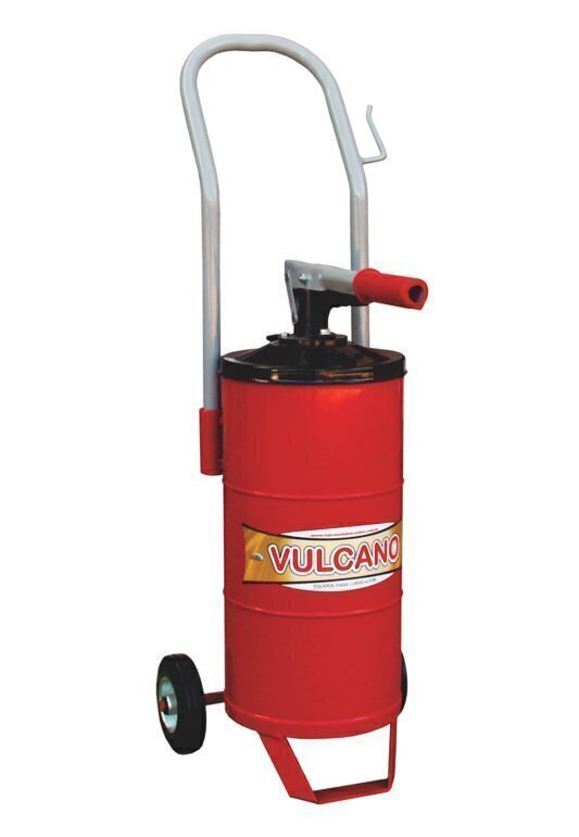 GRASERA DE 15 KG CON CARRO VULCANO GP171 - Zonamaquinas