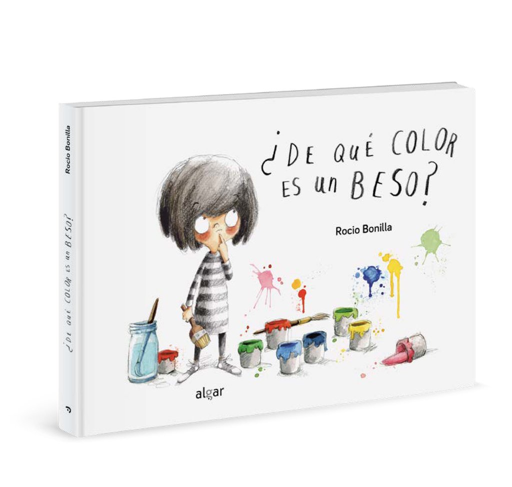 ¿De qué color es un beso? (versión en cartoné)