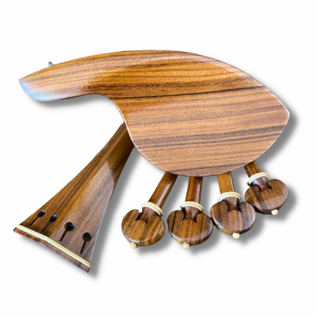 Kit Montagem em Caviuna Clara - Viola - Milano Music