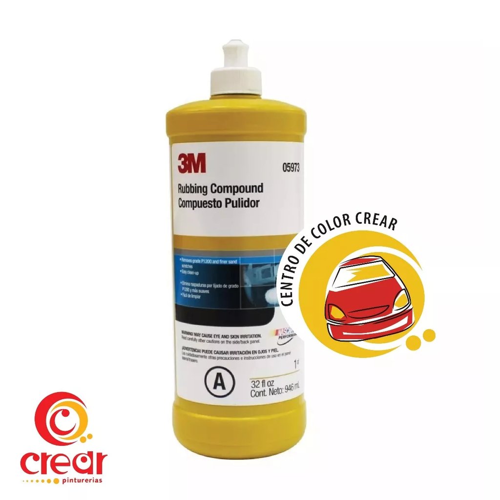 3m Polish - Compuesto Pulidor X 940ml / Paso A 5973