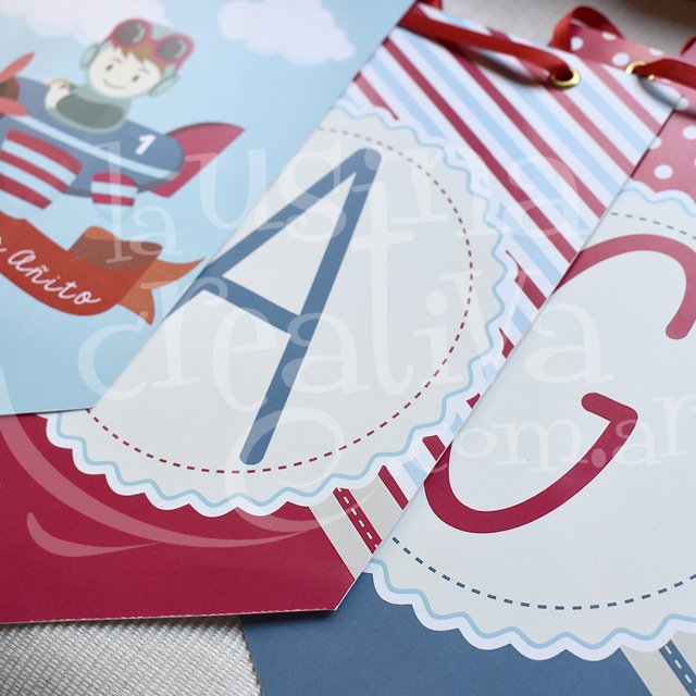 Banderín Avión - Comprar en La Usina Creativa