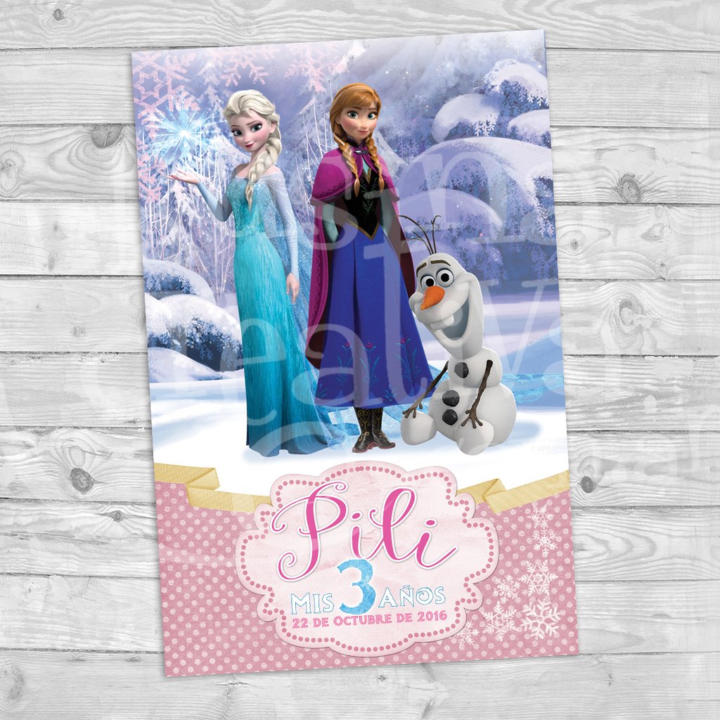 Cartel Frozen - Comprar en La Usina Creativa