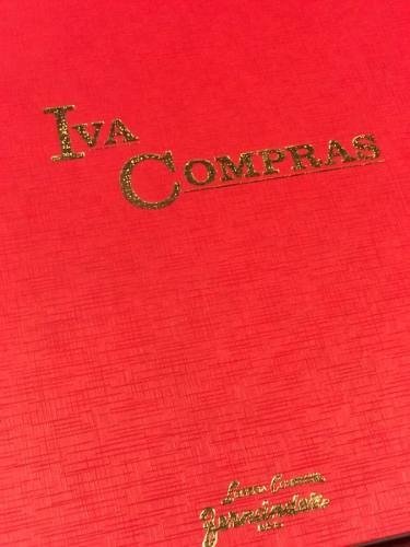 Libro Iva Compras 300 Páginas