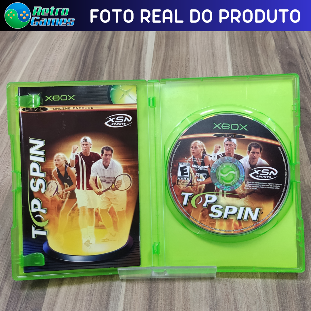 TOP SPIN - XBOX