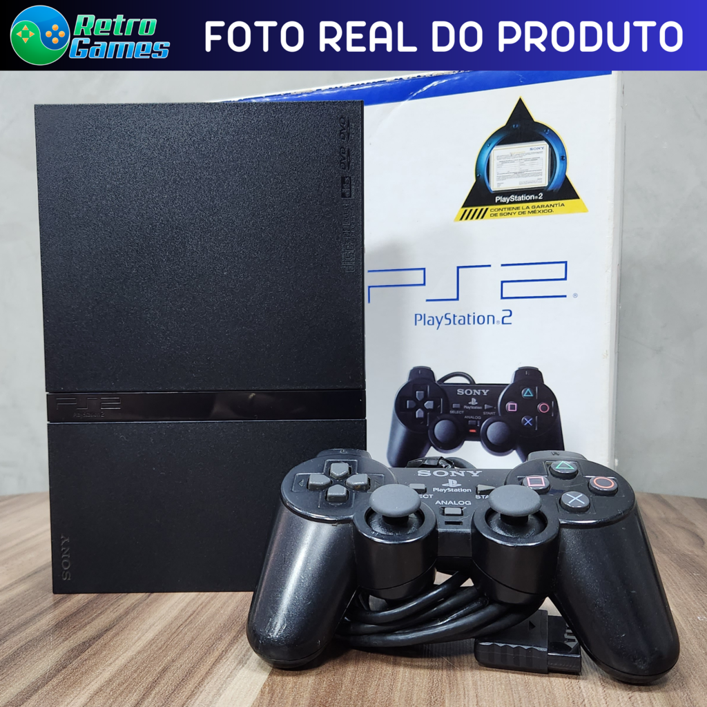 CONSOLE PS2 DESBLOQUEADO