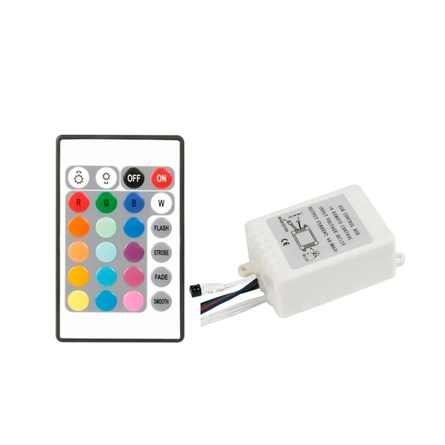 Tira LED RGB 2835 Kit Controlador x 5 Mts Exterior