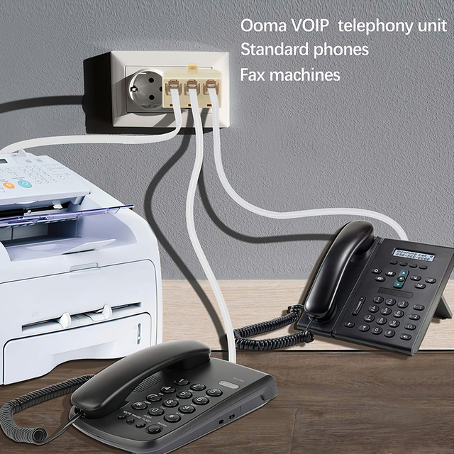 Adaptador RJ11 Hembra a 3 Jack RJ11 Telefono