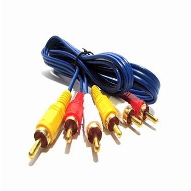 Cable 3 RCA a 3 RCA 1.5 Mts - Comprar en Arte Digital