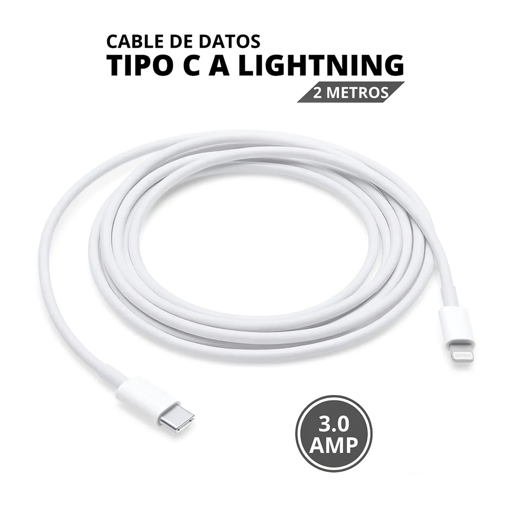 Cable USB Tipo C a Lightning Carga Rápida Soul 3A