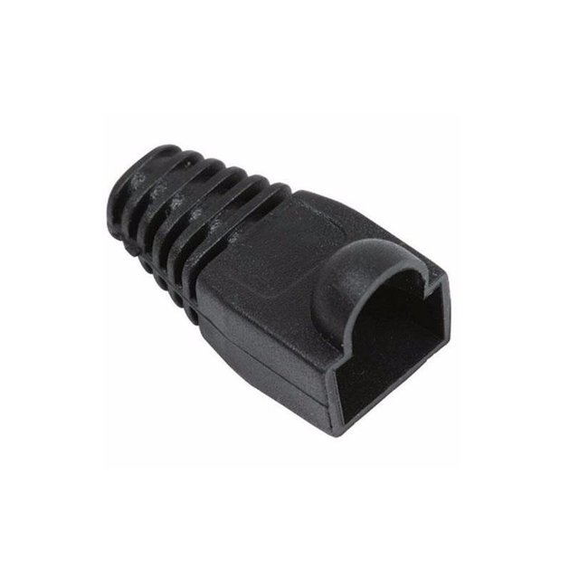 Capuchon RJ45 Negro GLC ( x 10 Unidades )