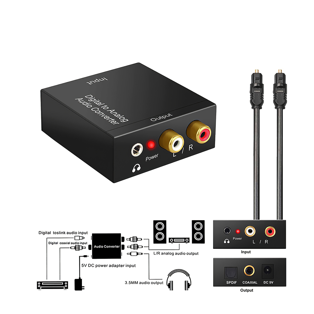 Conversor de Audio Digital a Analógico Plus