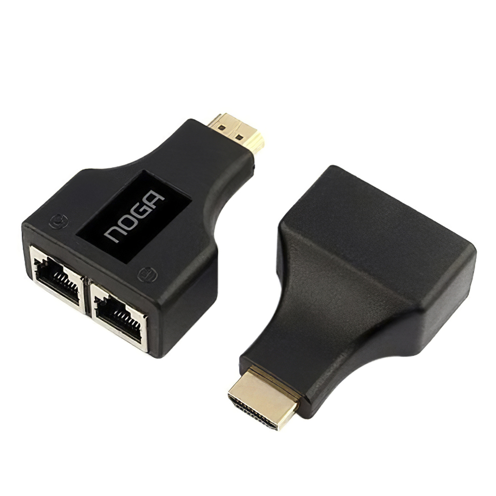 Extensor HDMI Noga por Cable UTP Hasta 30 Mts