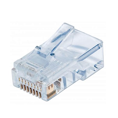 Ficha RJ45 para Armar Cat5e Netmak x 10 Unidades