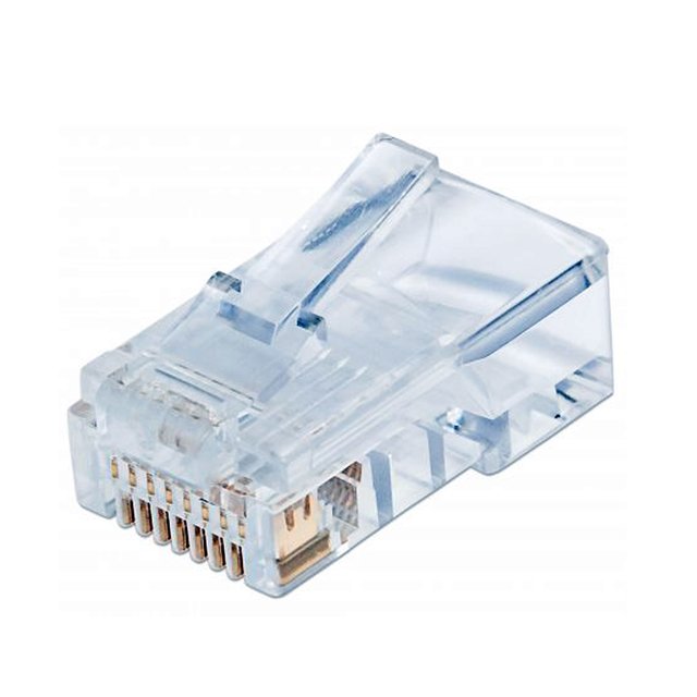 Ficha RJ45 para Armar Cat5e Netmak x 10 Unidades