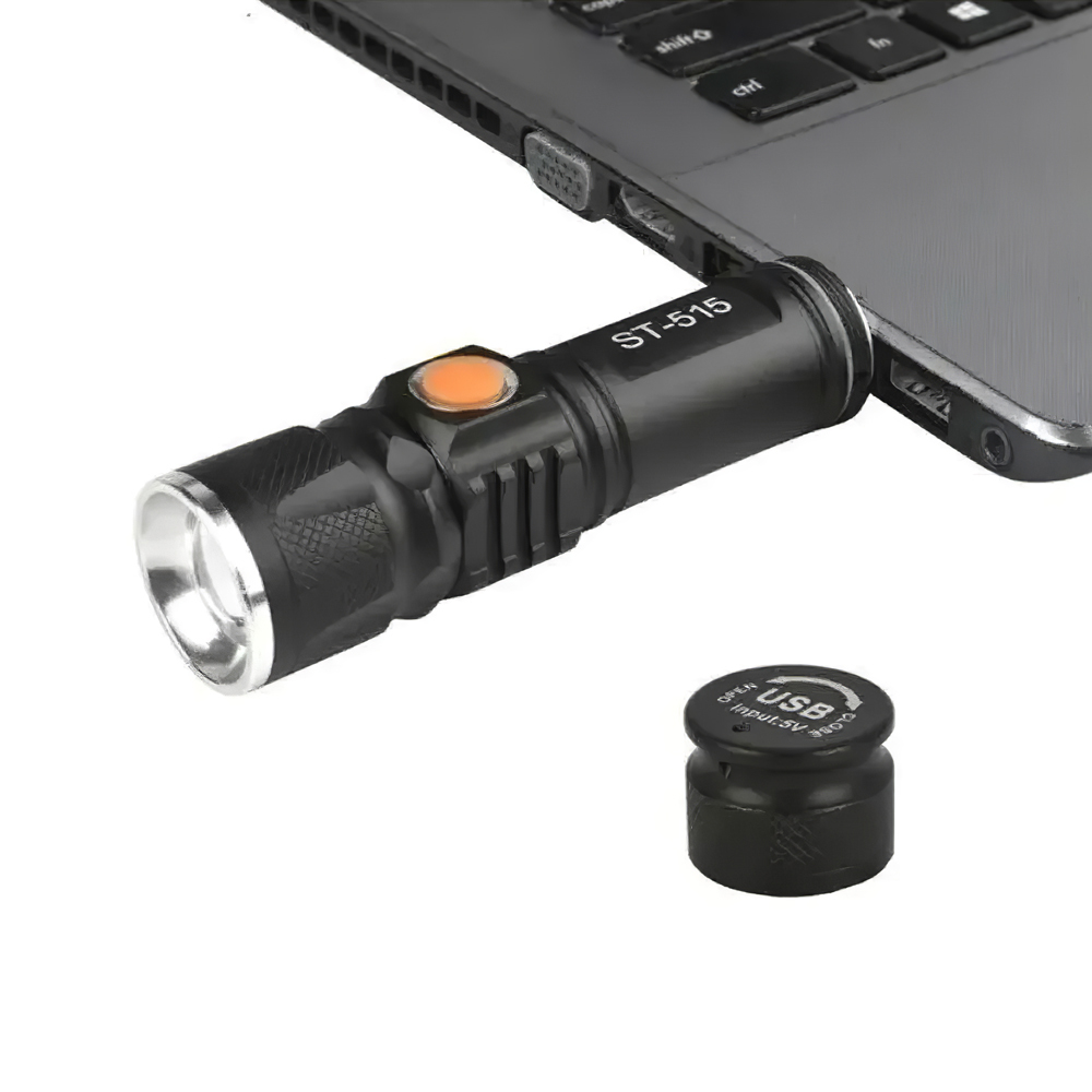 Linterna LED Recargable USB - Comprar en Arte Digital