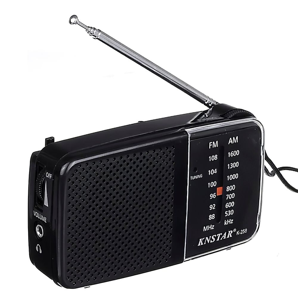 Radio FM - AM Knstar K-258B - Comprar en Arte Digital